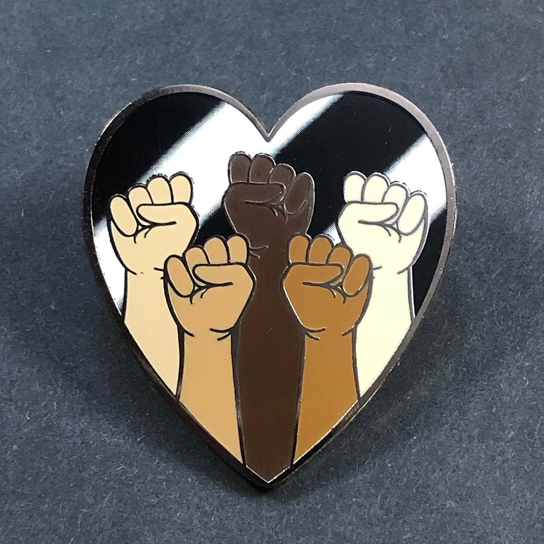 Together in Love Straight Ally Pride Hard Enamel Pin - Etsy