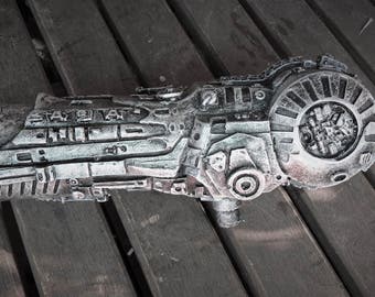 Lifesize Aliens Smartgun Rifle Resin Kit. Sci Fi Cosplay Rifle is 1:1 ...