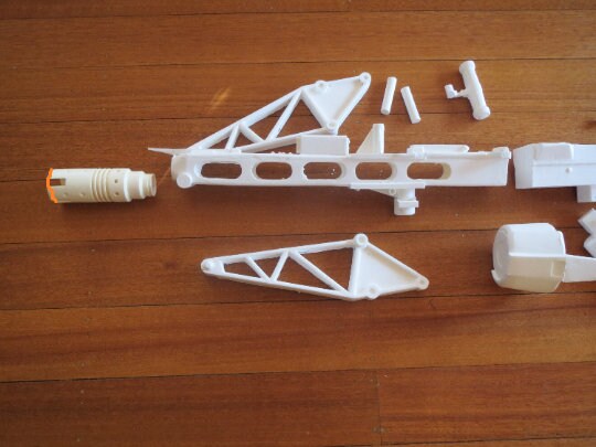 Lifesize Aliens Smartgun Rifle Resin Kit. Sci Fi Cosplay Rifle is 1:1 ...