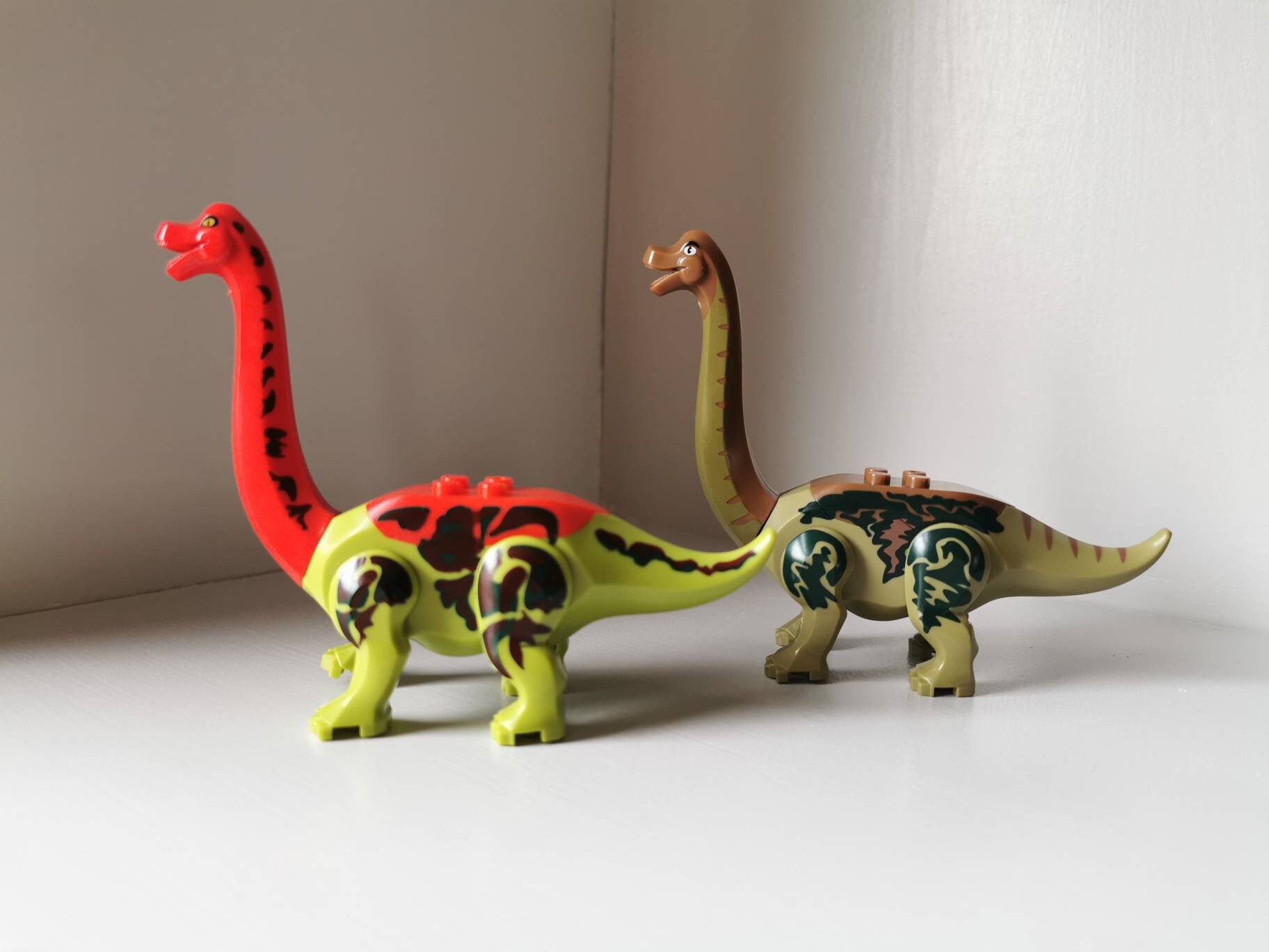 Brontosaurus dinosaurio minifigura / compatible con lego / | Etsy