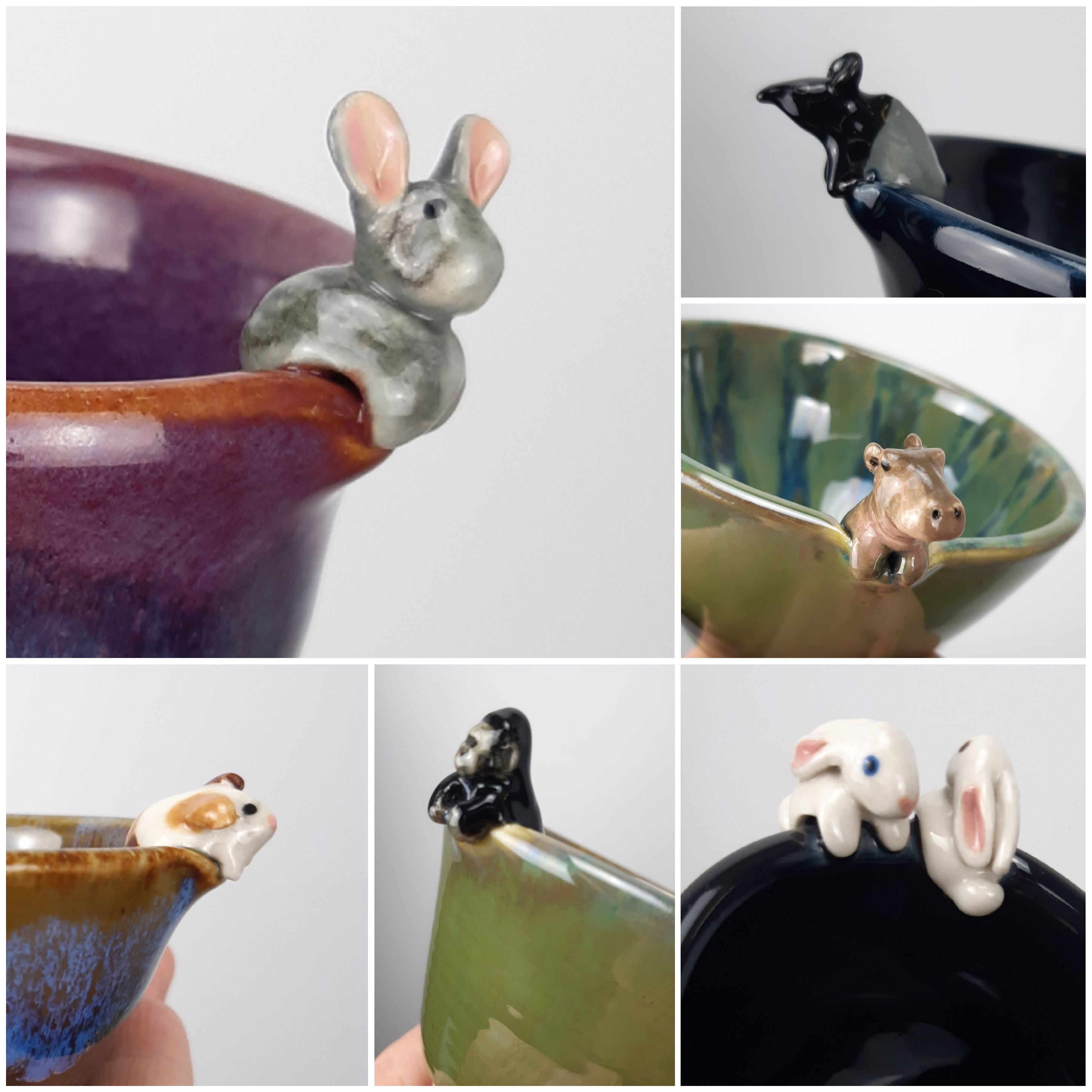 Custom Animal Bowl Small, Animal Dish, Pottery, Personalized, Small ...