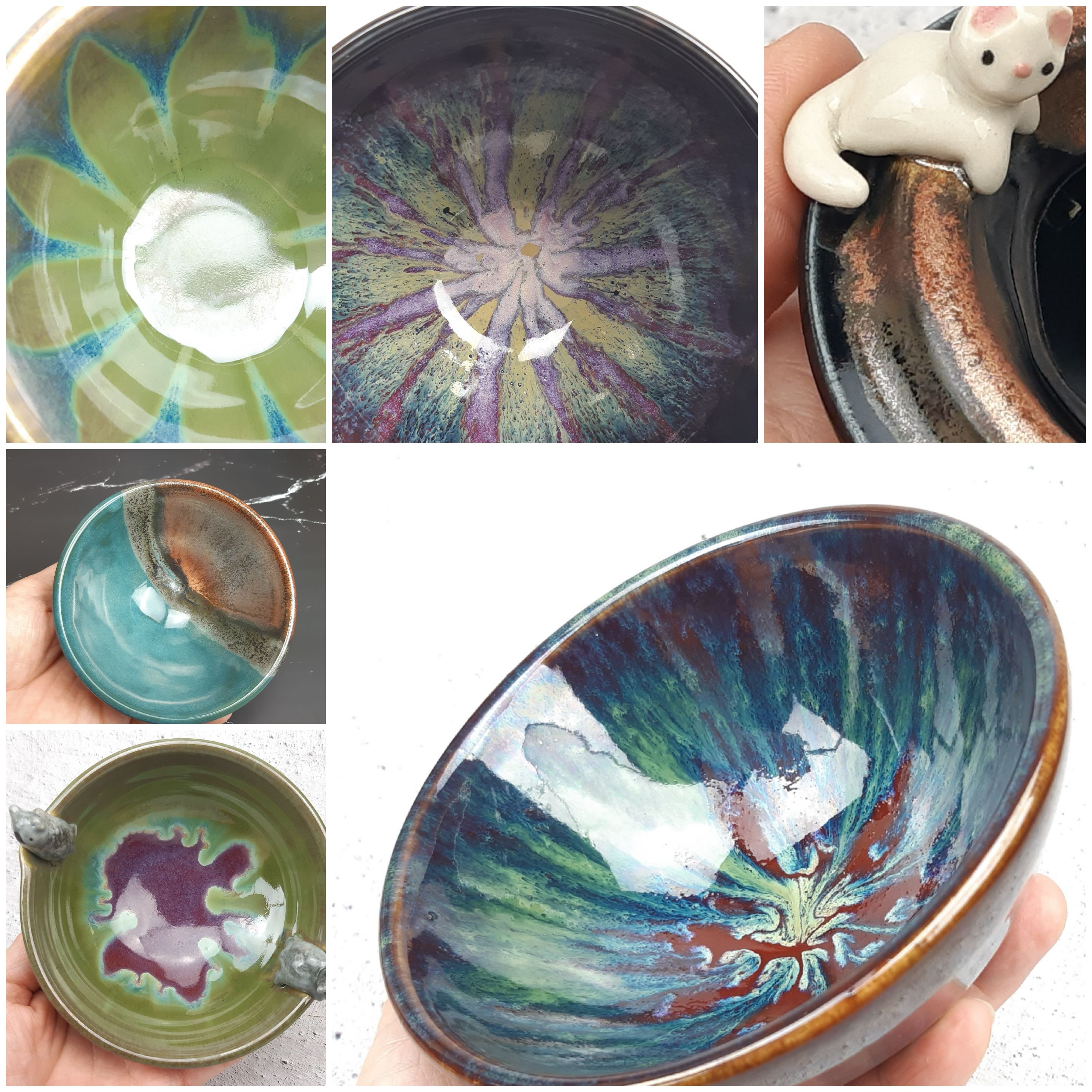 Glaze Choices for Custom Pottery, Ceramic, Food Safe, Nontoxic, Glaze ...
