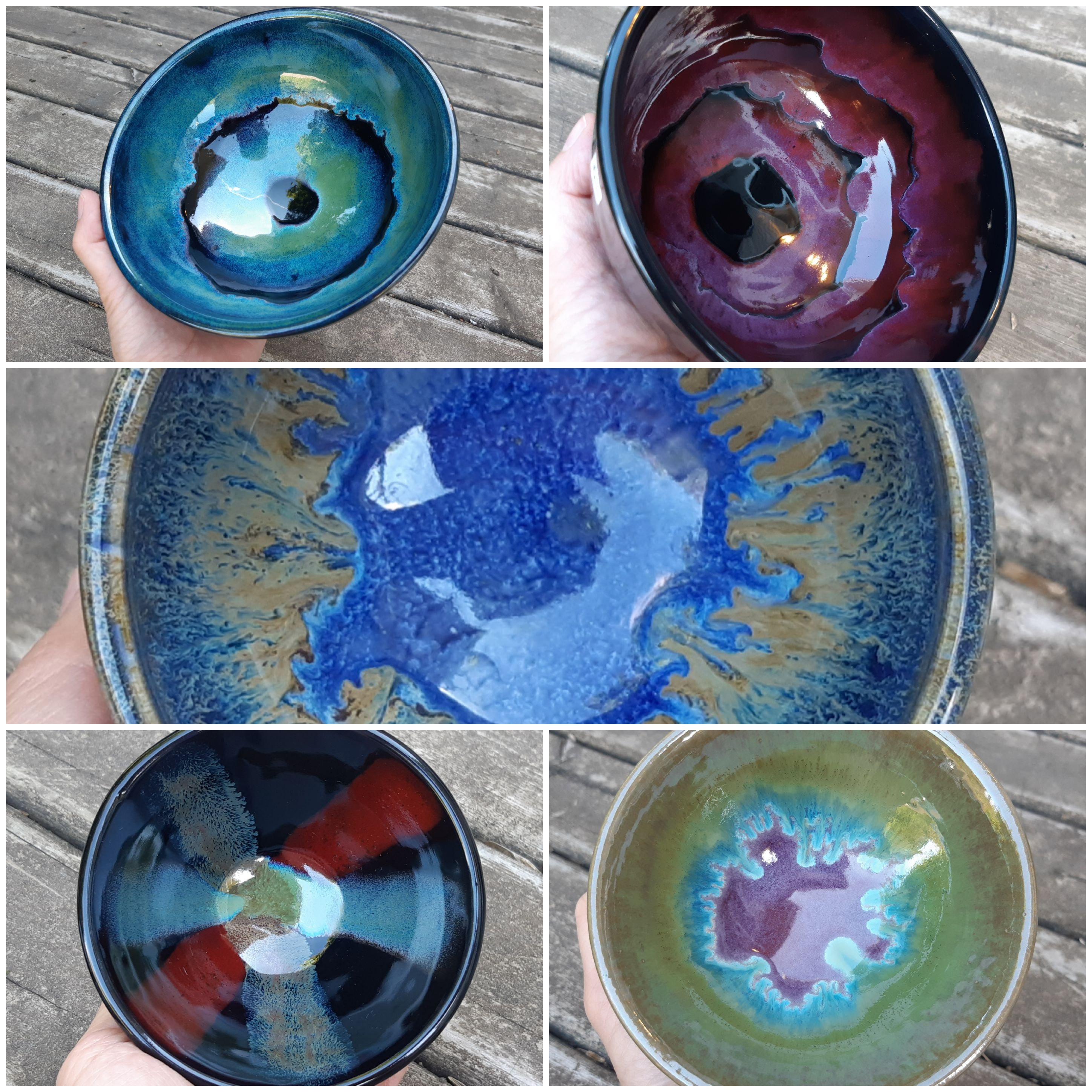 Glaze Choices for Custom Pottery, Ceramic, Food Safe, Nontoxic, Glaze ...