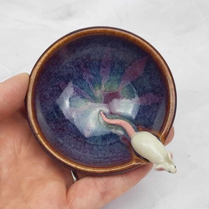 Custom Animal Bowl XS, Pottery Bowl Very Small, Animal Dish ...