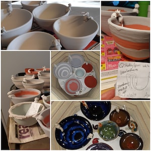 Custom Animal Bowl XS, Pottery Bowl Very Small, Animal Dish ...