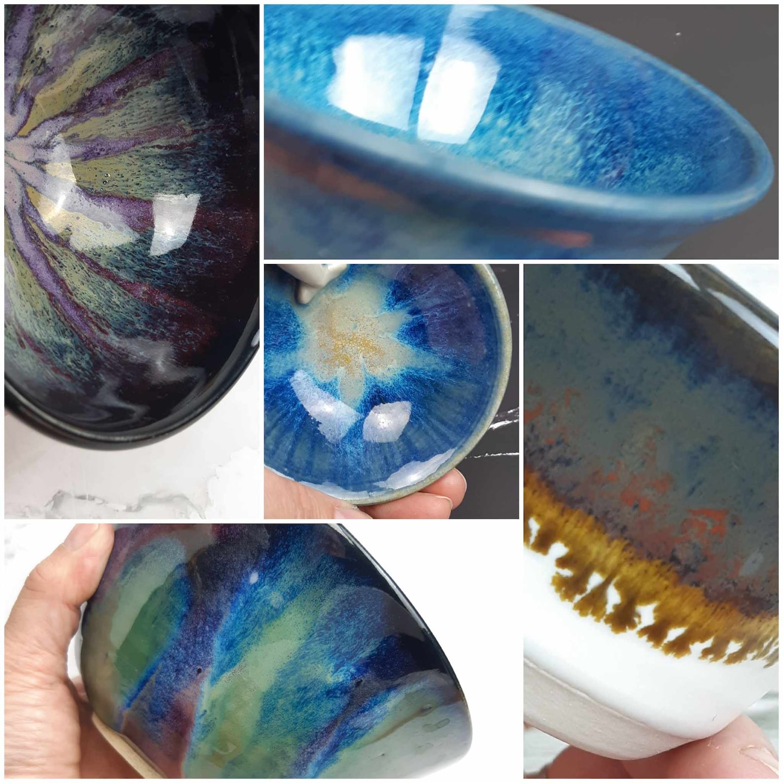 Glaze Choices for Custom Pottery, Ceramic, Food Safe, Nontoxic, Glaze ...