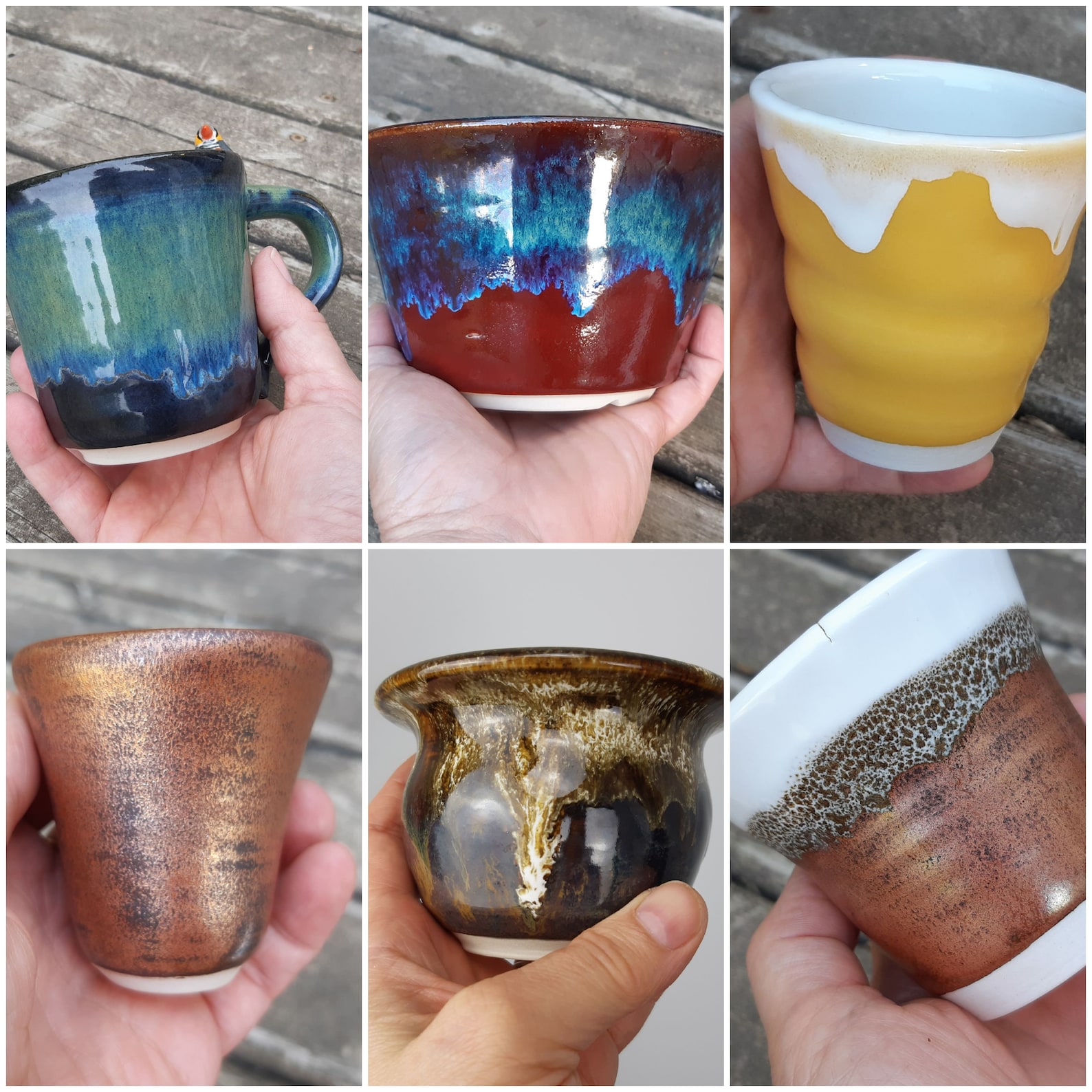 Glaze Choices for Custom Pottery, Ceramic, Food Safe, Nontoxic, Glaze ...