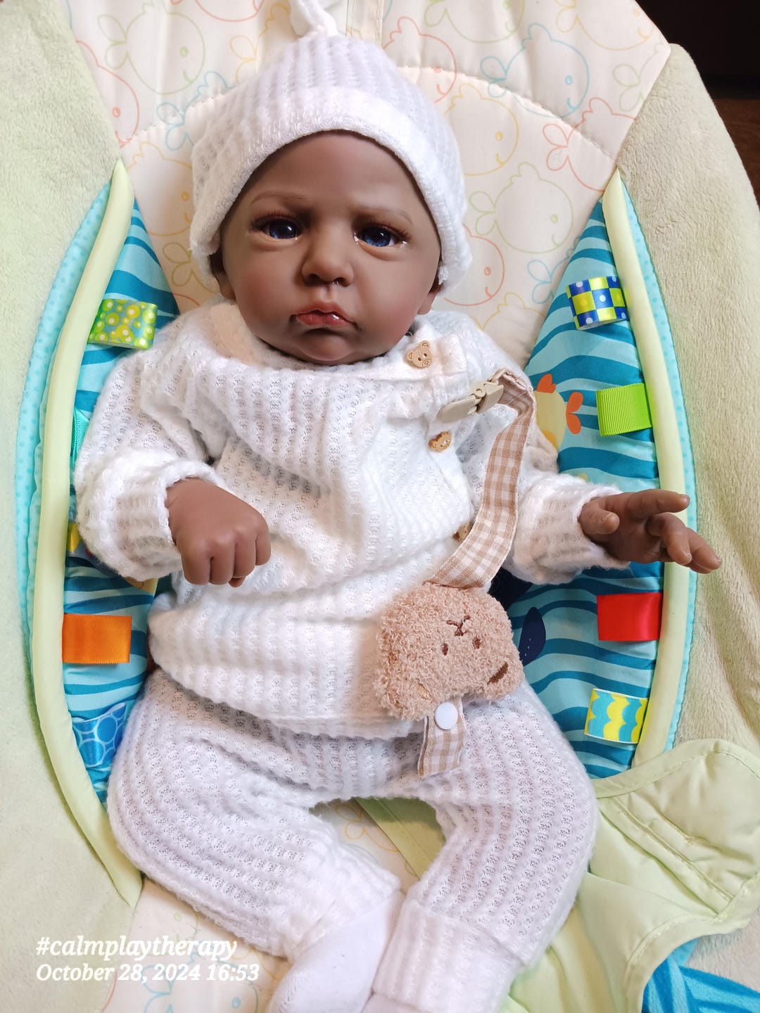 Ready to Ship kaijaimes Reborn Black AA Baby African American Boy Blue ...