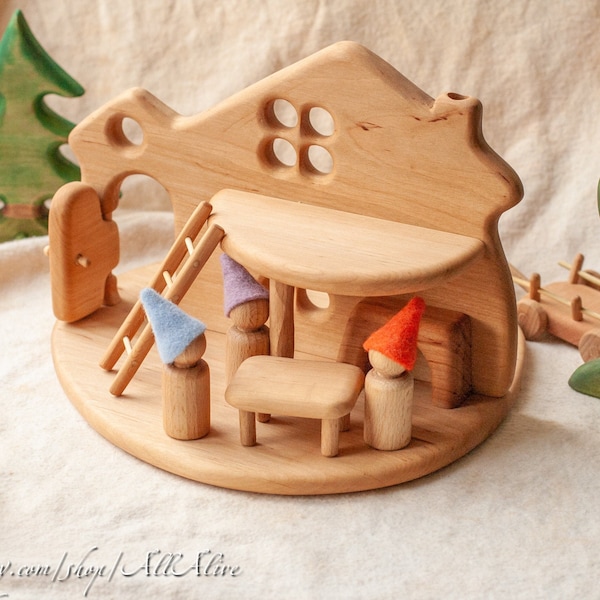 Waldorf Doll House - Etsy