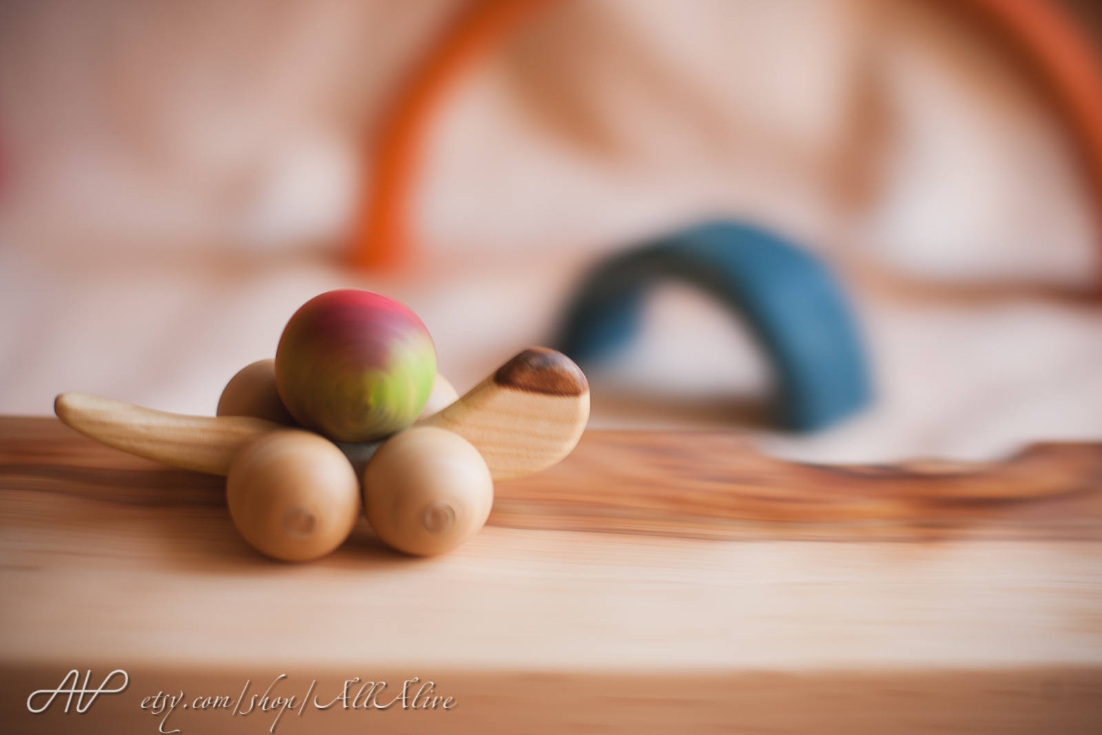 Rolling Turtle Toy Wooden Cars Waldorf Toys Montessori - Etsy