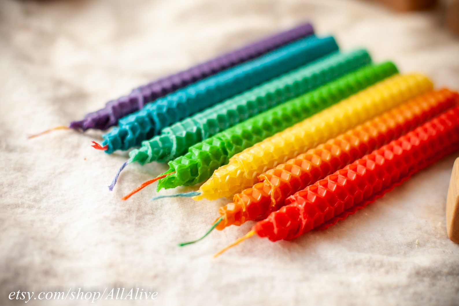 Waldorf Inspired Multicolored Candles Set of 7-12-24-36 Pcs - Etsy