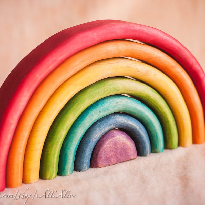 Rainbow Toys - Etsy
