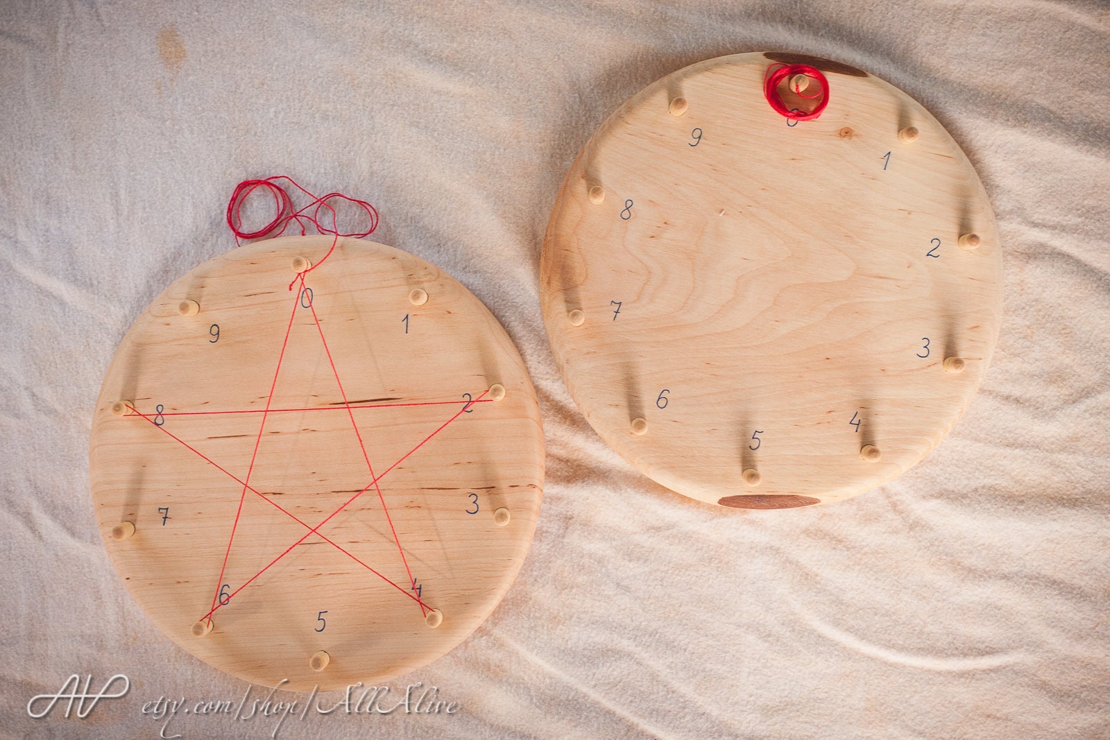 Traditional Waldorf Multiplication Circle Multiplication | Etsy