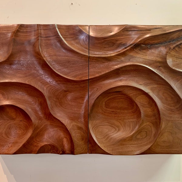 Hand Carved Walnut - Etsy