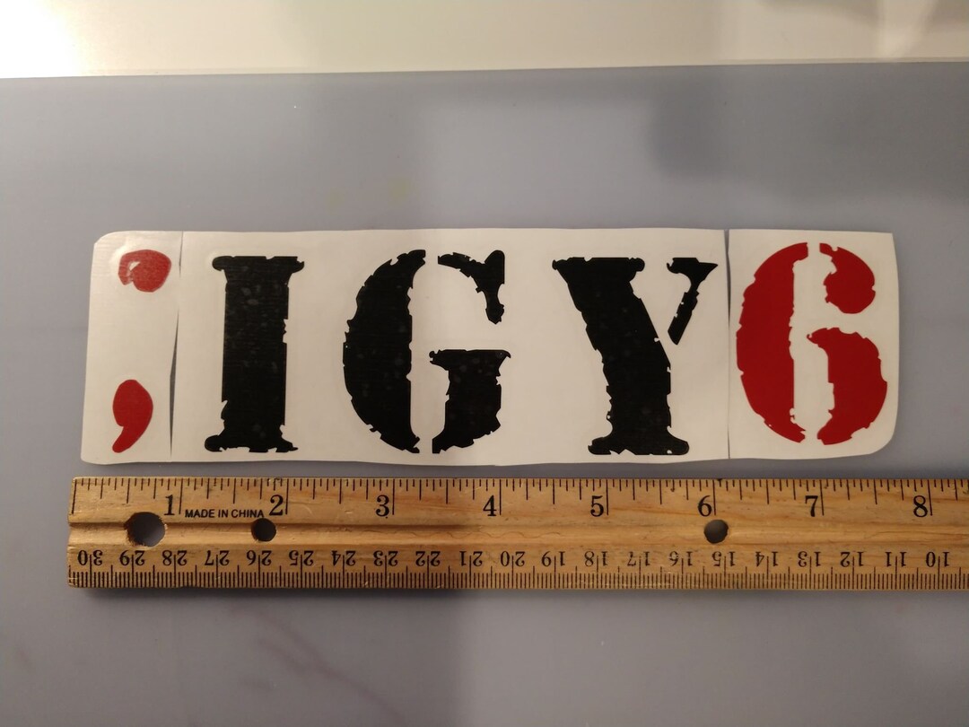 IGY6 ;IGY6 Vinyl Decal Veteran Military - Etsy