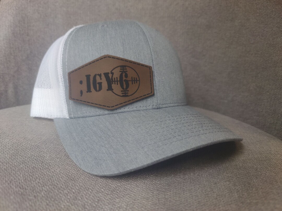 IGY6 I Got Your 6 Back Hat With Leather Engraved Patch - Etsy