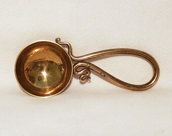 Brass Caddy Spoon - Etsy