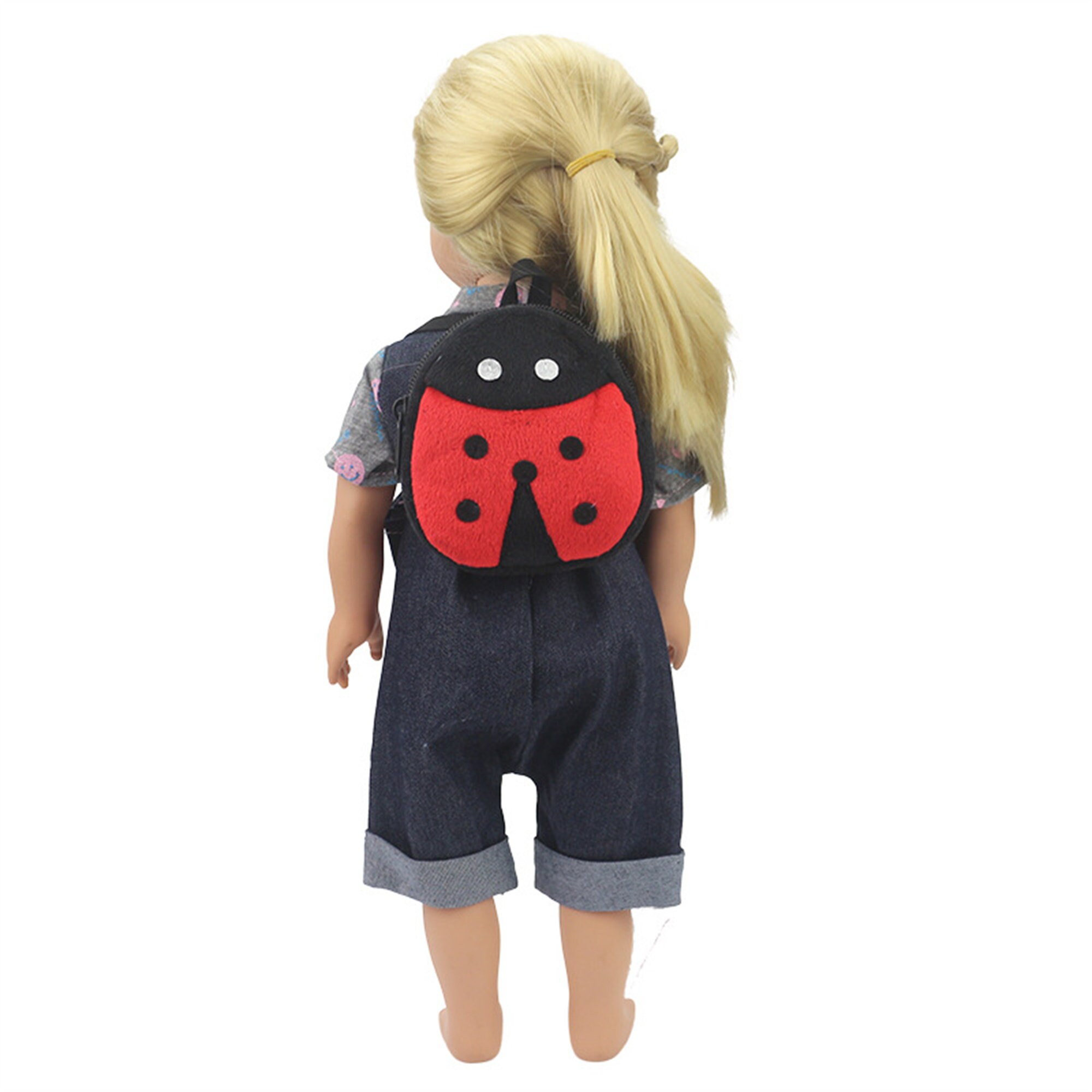 18 Inch Doll Backpack,unicorns/ladybird/owl/rabbit Ear/purple Butterfly ...