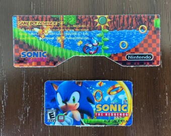 Sonic Advance Gba Label - Etsy