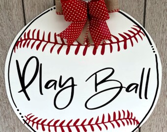Play Ball Sign - Etsy