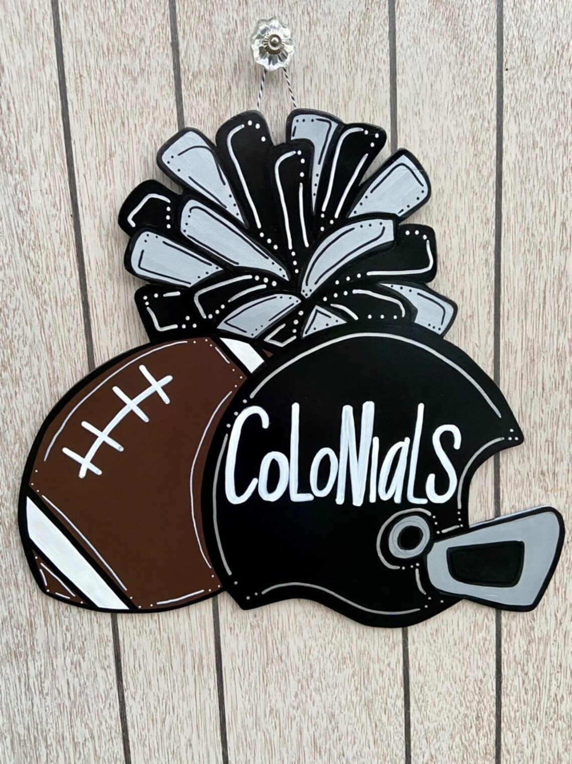 Hand Painted Custom Personalized Football Cheerleader Game Day - Etsy
