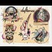 Full Music Set Tattoo Flash - Etsy