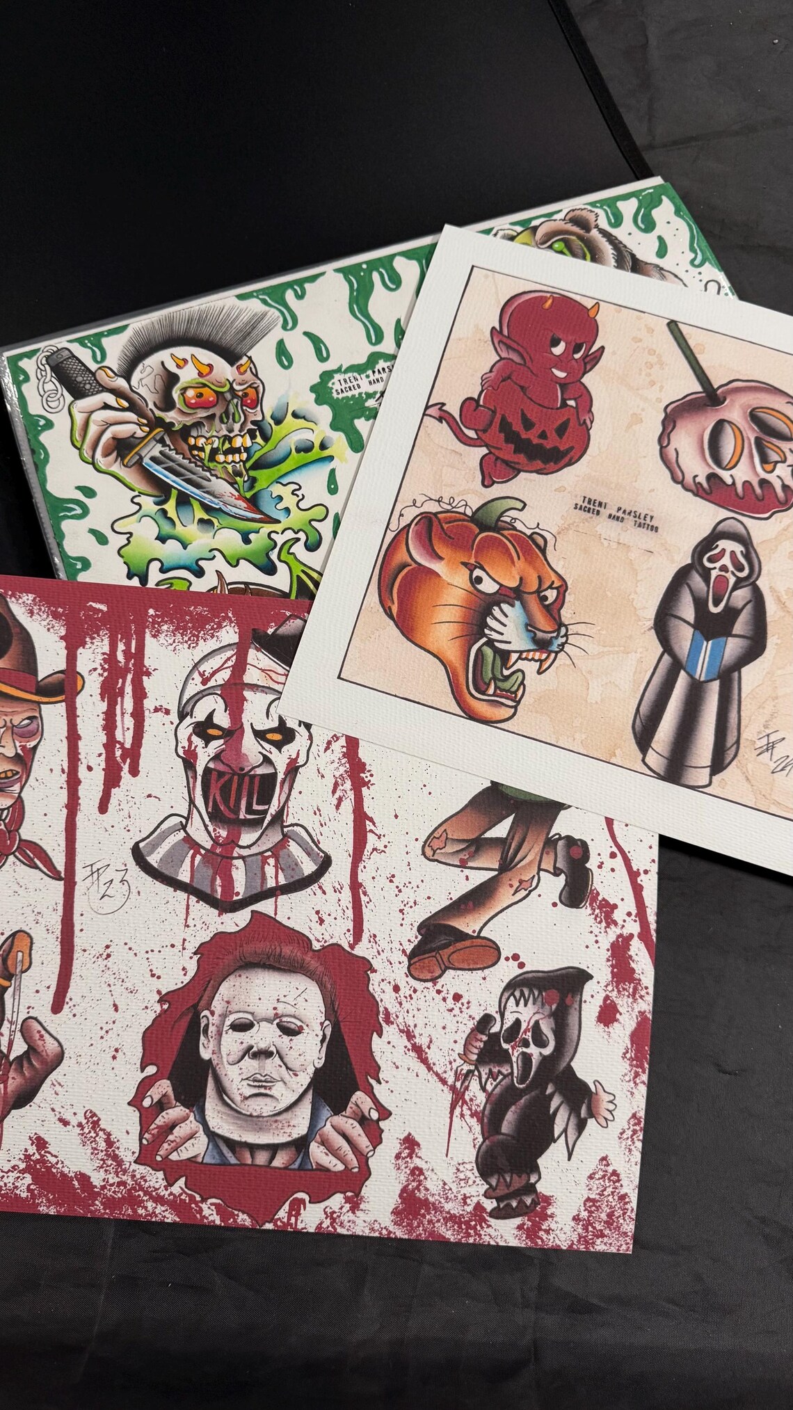 Danzig Tattoo Flash - Etsy
