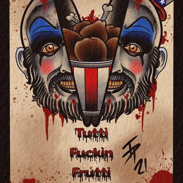 Captain Spaulding - Etsy