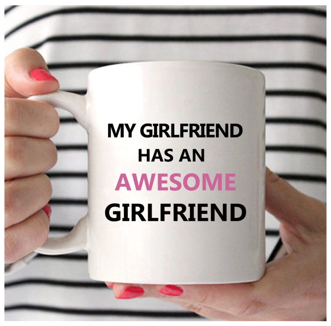 Lesbian Mug My Girlfriend Has An Awesome Girlfriend Gifts | Etsy