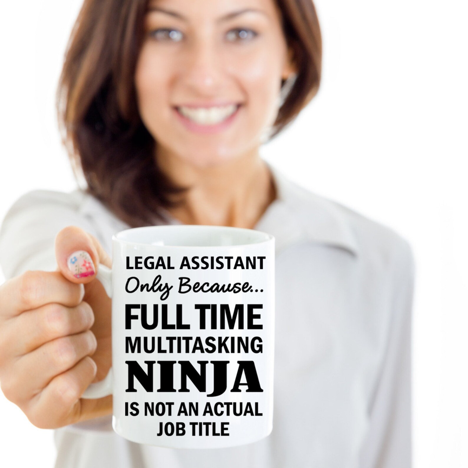 Legal Assistant Coffee Mug Legal Assistant Only Because Full | Etsy