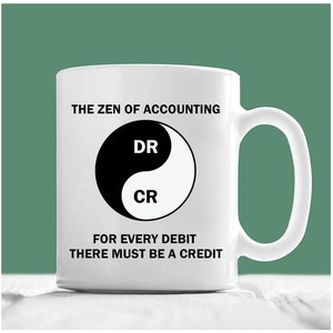 Accountant Mug, the Zen of Accounting, Accountant Coffee Mug ...