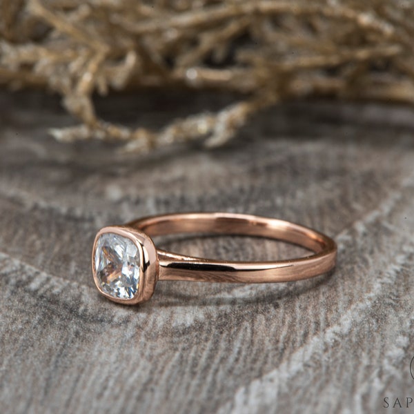 Bezel Set Rings - Etsy