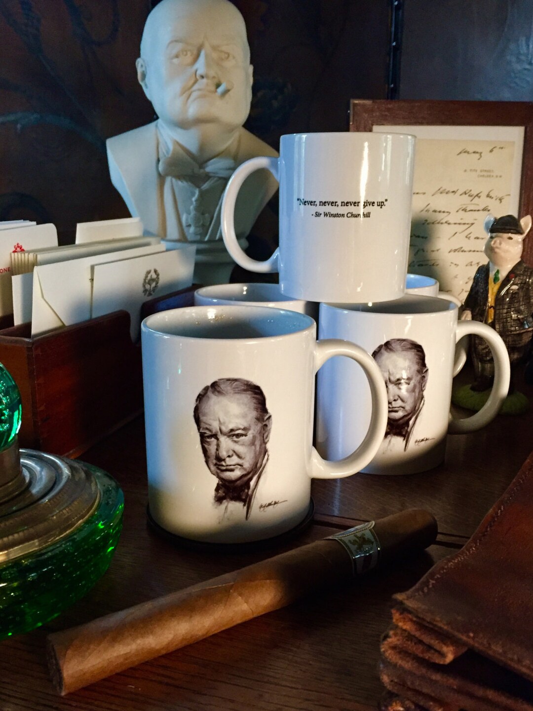 Winston Churchill Mug - Etsy