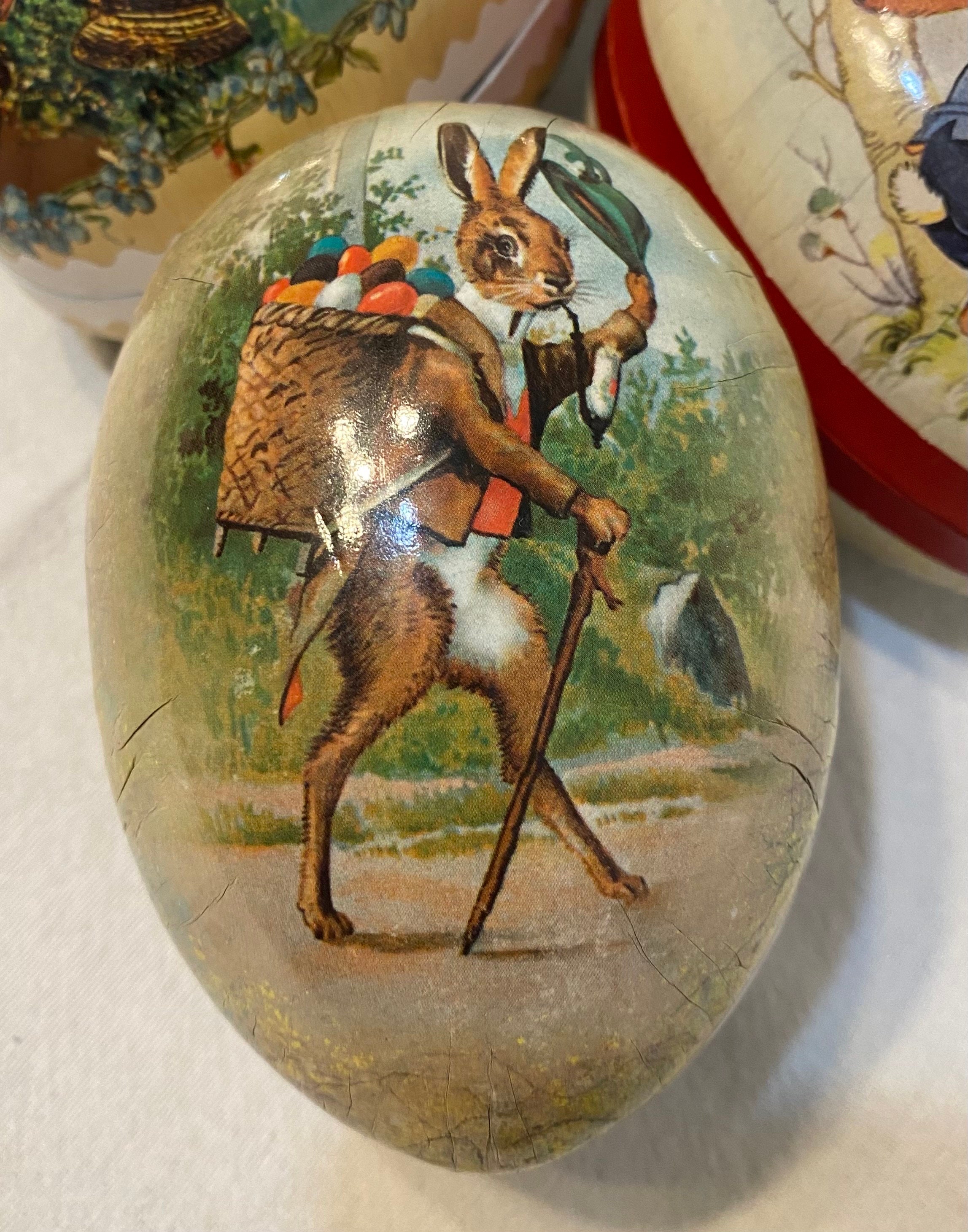 Vintage Nestler Paper Mache Easter Box - Etsy