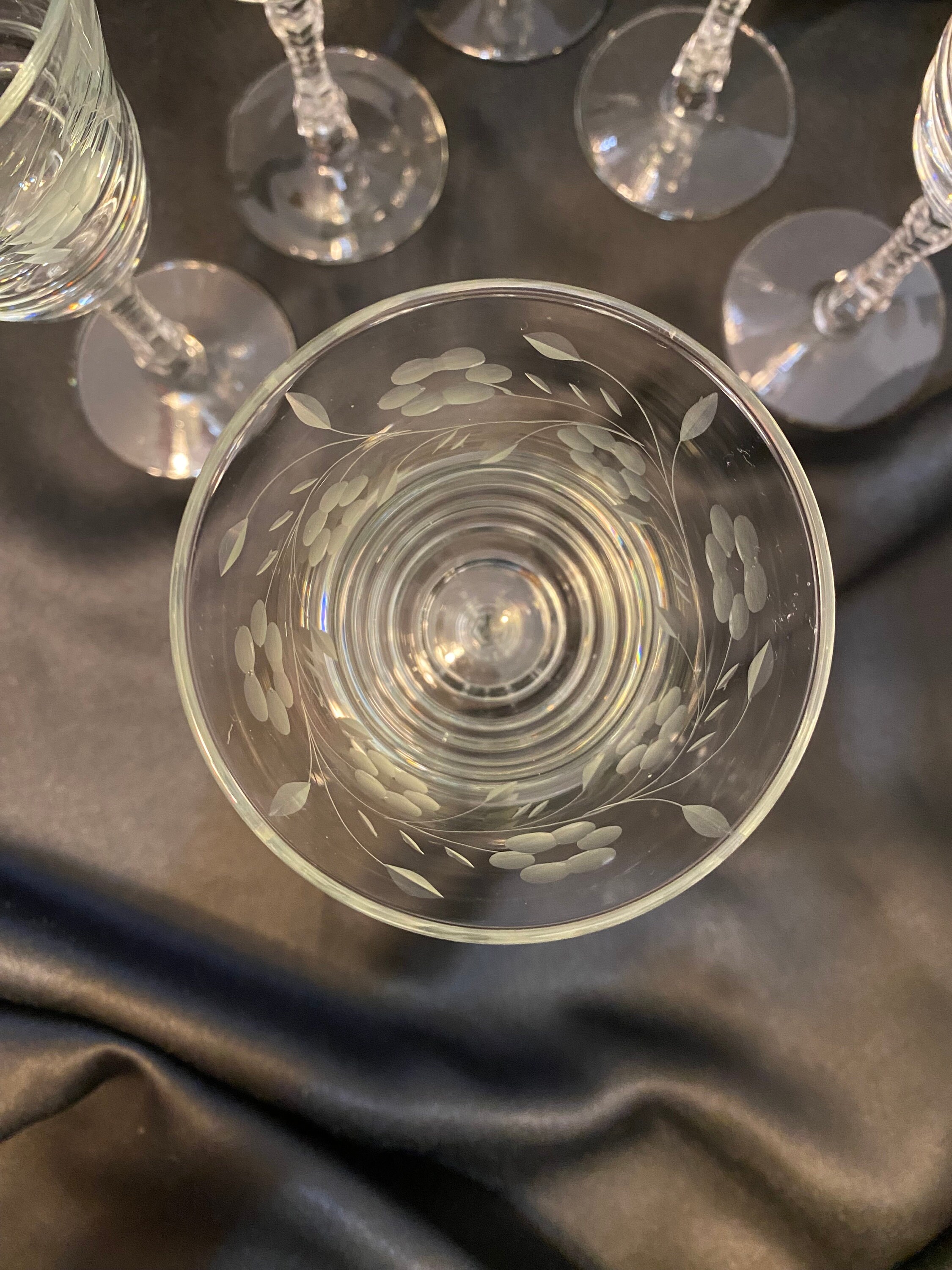 Rock Sharpe 3005-15 Water Goblets/wine Glasses/set of 6/replacement - Etsy