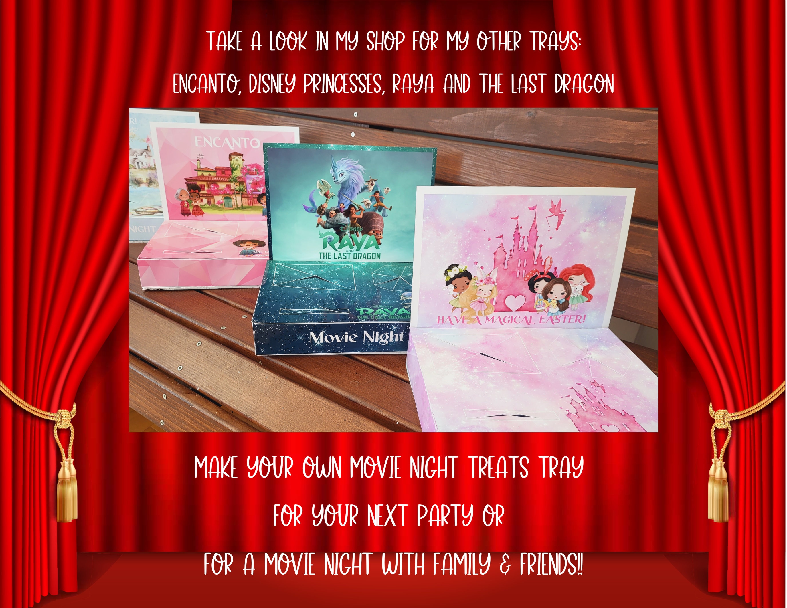 ROBLOX FOOD TRAY Movie Night Digital Treats Tray Printable Food Tray ...