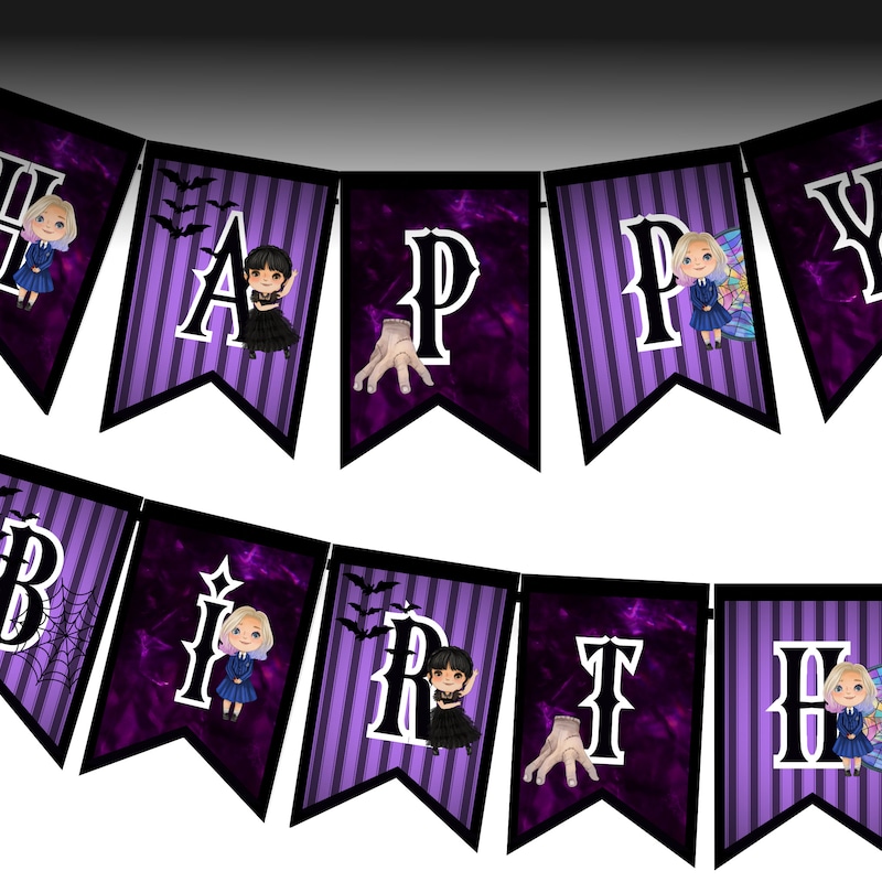 Wednesday Banner - Etsy Australia