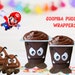 Goomba Faces Super Goomba Pudding Wrapper Brown Goomba Face - Etsy