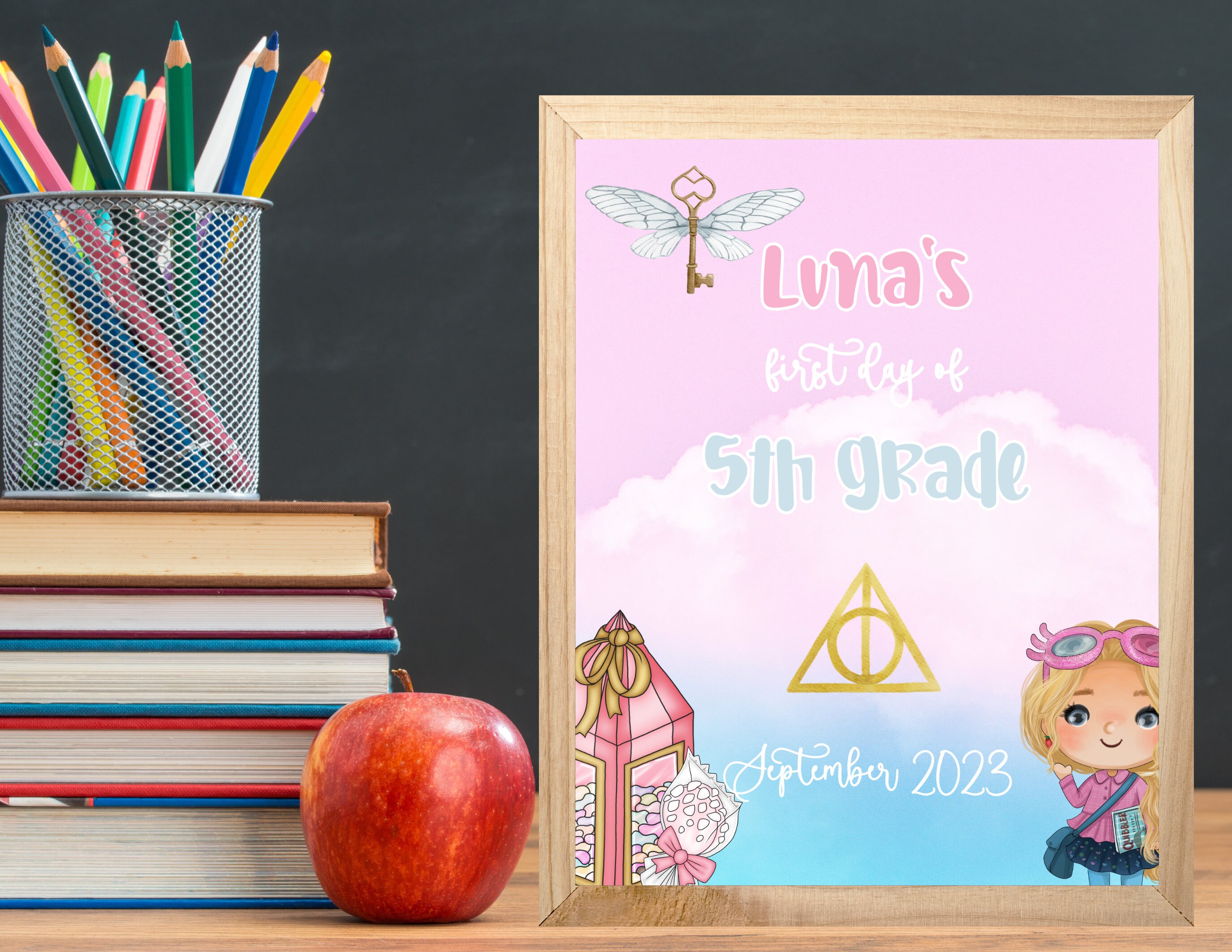 BACK to School Printable Sign Magic Back to School Sign, 8x10 ...