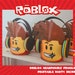 ROBLOX PRINGLES Headphones Design- PRINTABLE Template to Create Roblox ...
