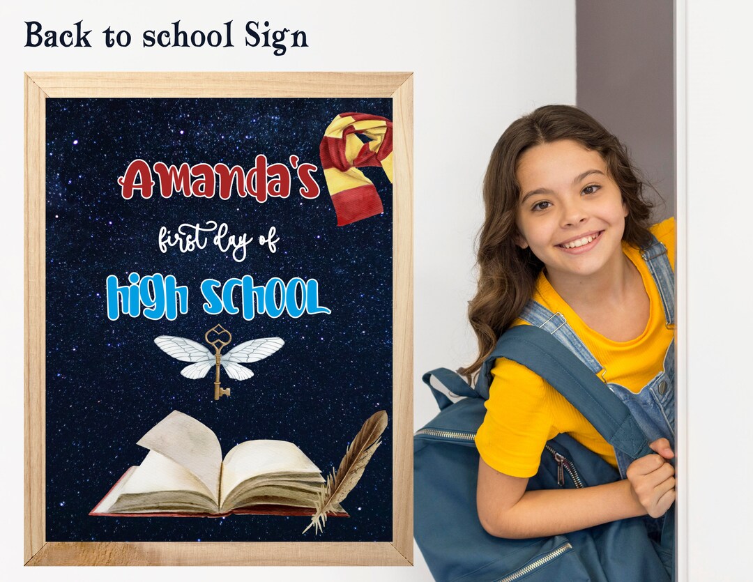 BACK to School Printable Sign- Magic Back to School Sign, 8x10 ...