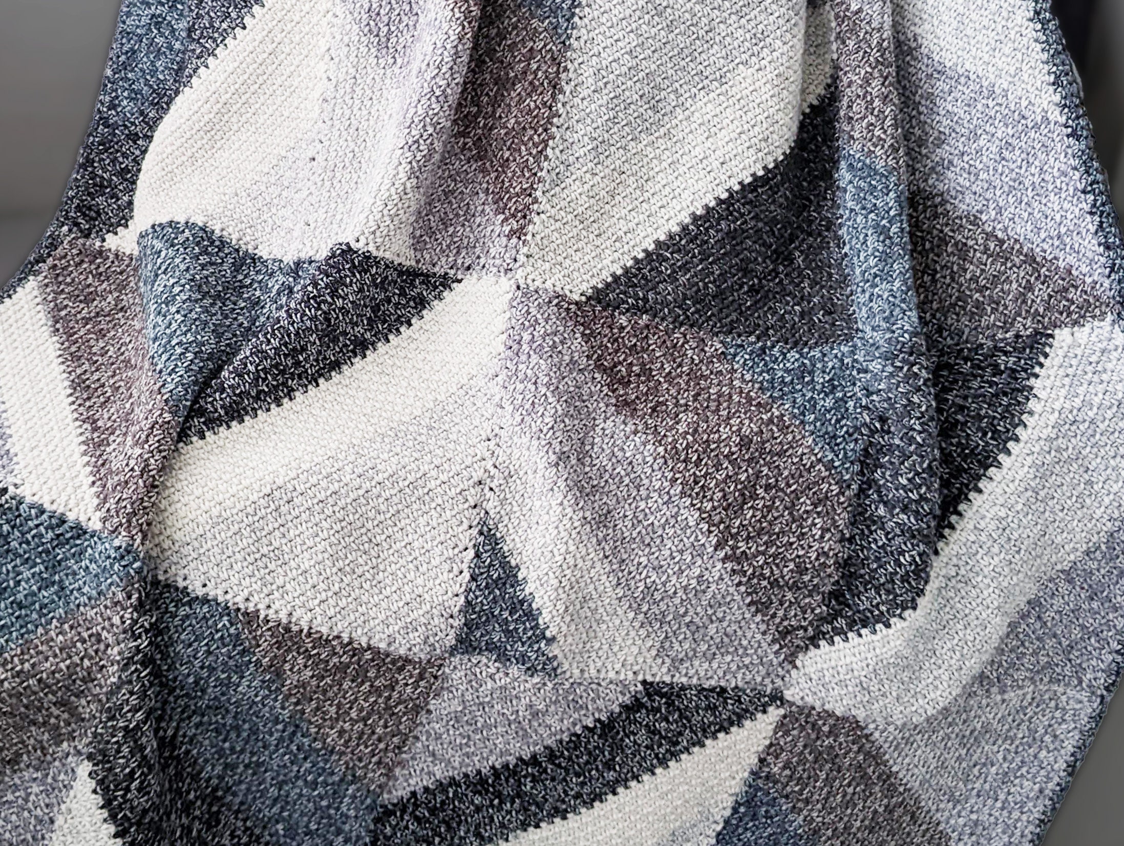 Crochet Pattern | Modern Farmhouse Blanket | Country Afghan | DIY ...