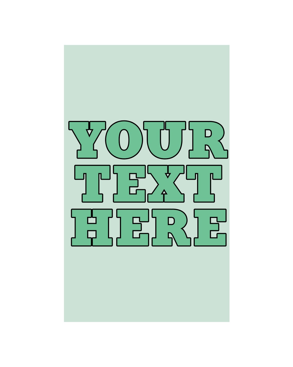 Custom Printable Your Text Retro Wall Art Prints - Etsy