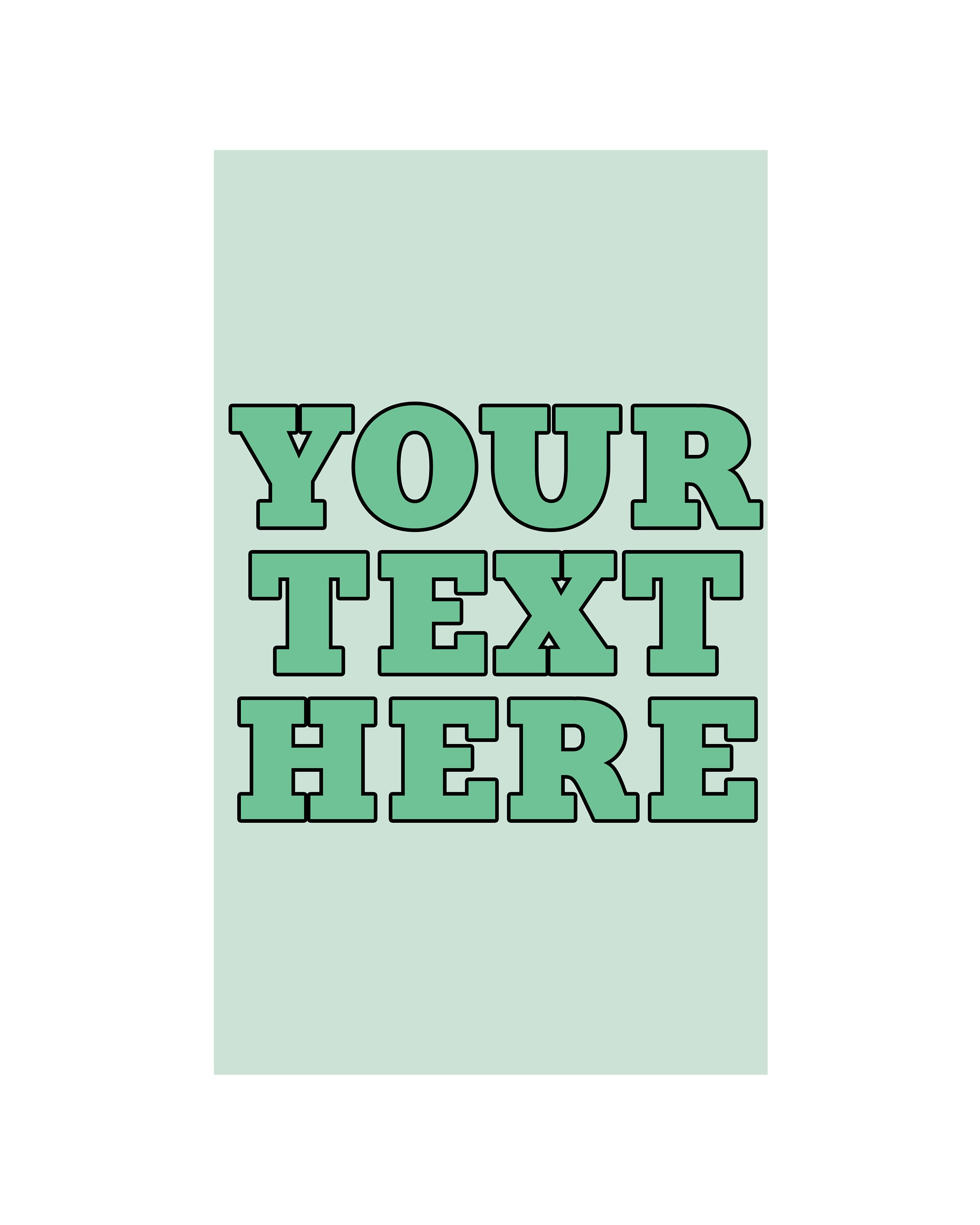 Custom Printable Your Text Retro Wall Art Prints - Etsy