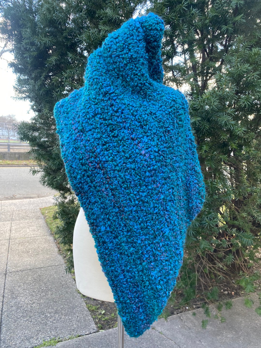 SHIPS TODAY , Outlander Shawl, Triangle Shawl, Gift for Her, Best Gift ...