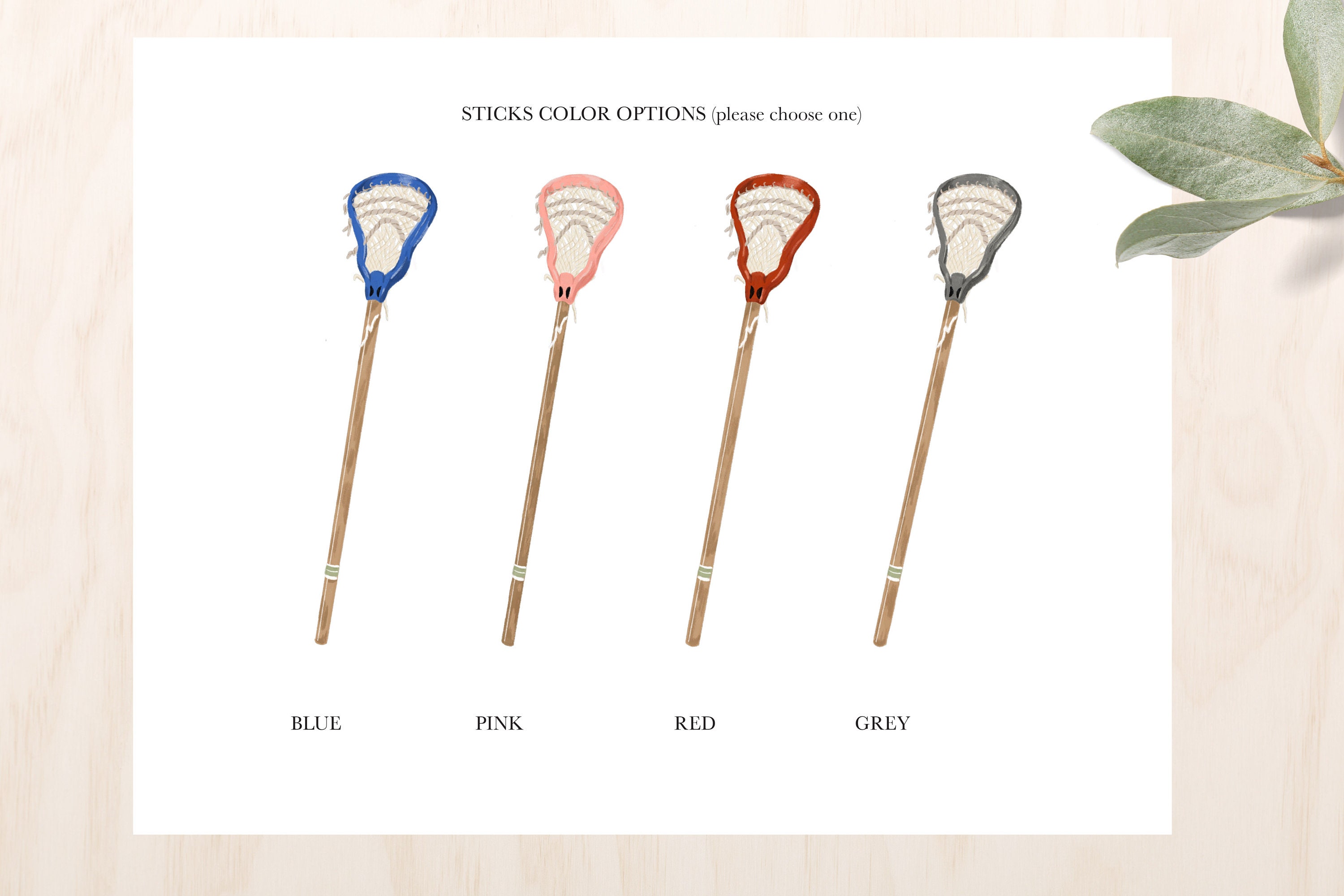 Personalized Lacrosse Notecard Set/ Custom Lacrosse Player Gift ...