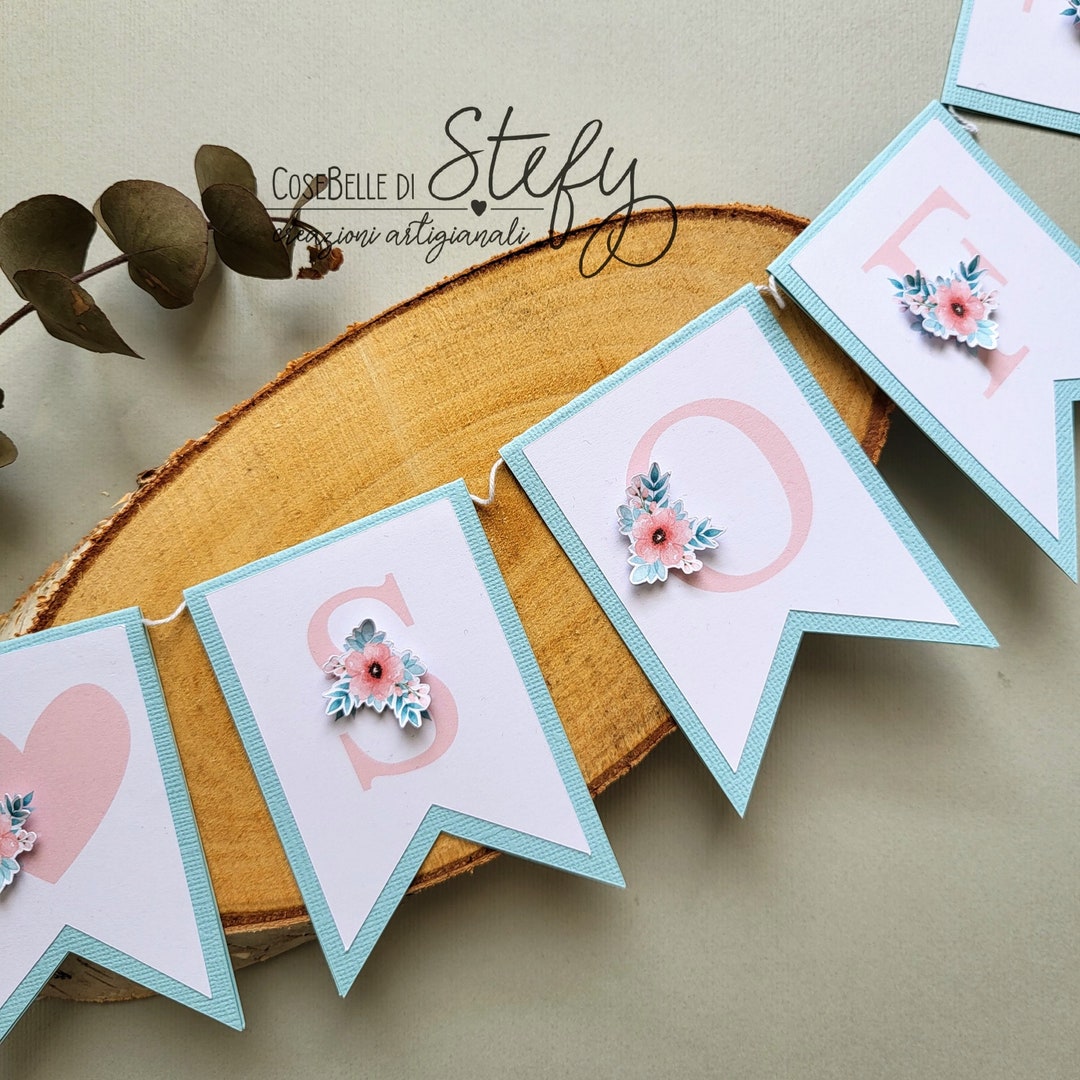 FESTOON or BANNER Mod. smooth With Print Euro 2.40 per Flag - Etsy