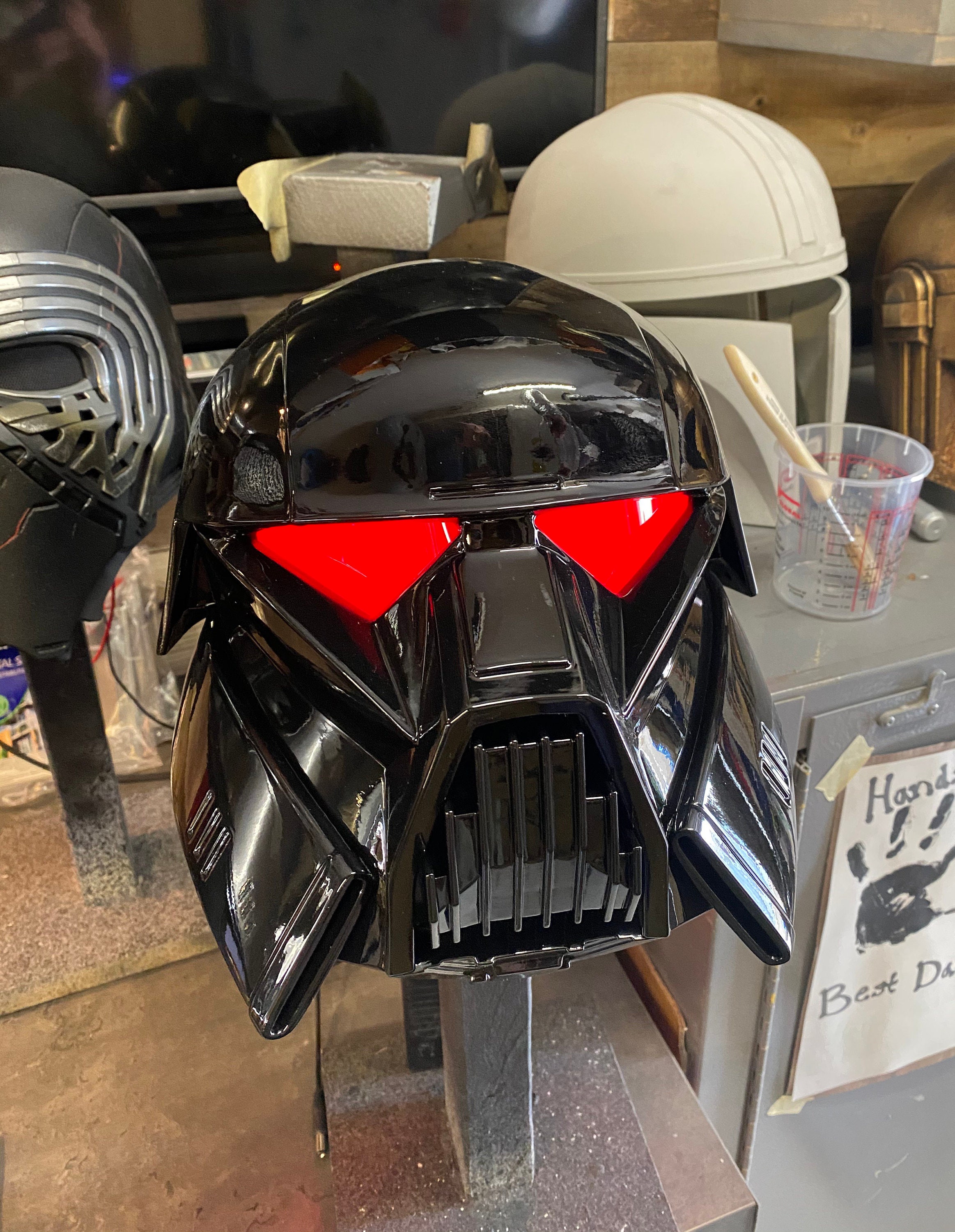 Finished Dark Trooper Helmet - Etsy