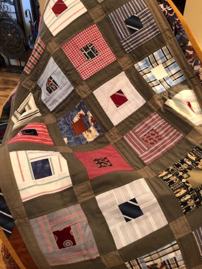 Memory Quilt Custom Handmade Memory Blanket Made From - Etsy