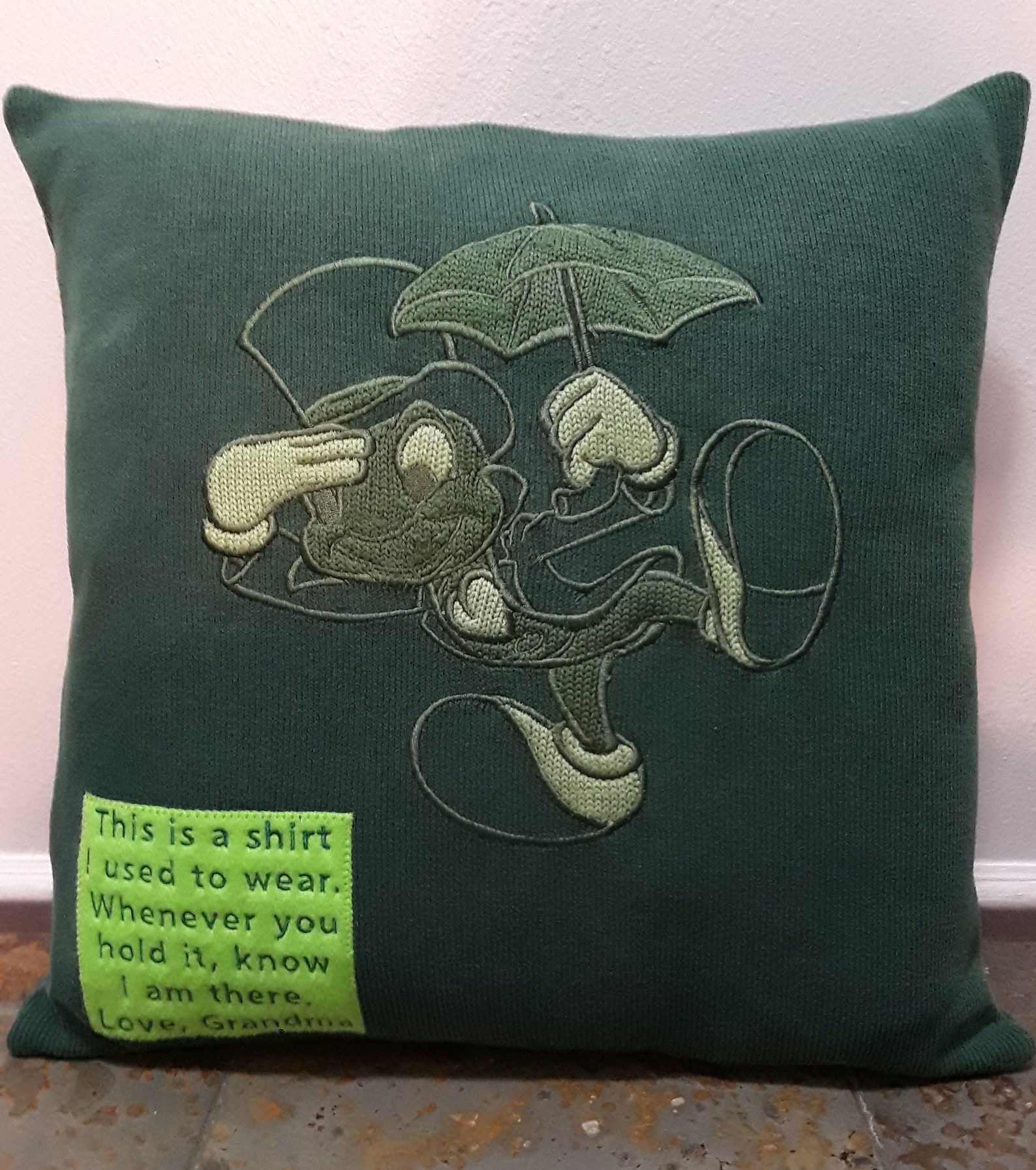 Memory Pillow T-shirt Pillow Sweatshirt Pillow Throw - Etsy